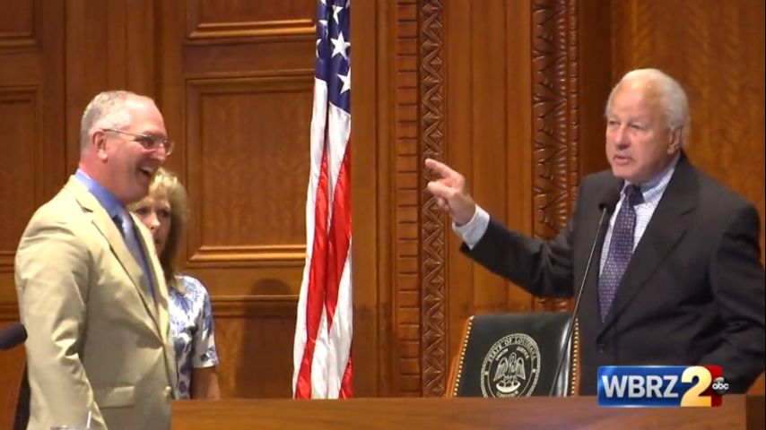 Former governor, Edwin Edwards, makes surprise appearance at state ...