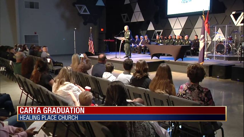 Graduation of EBRSO's Capitol Area Regional Training Academy