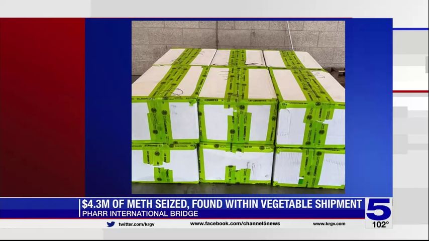 Cbp Officers Seize Over 4 Million In Methamphetamine At The Pharr