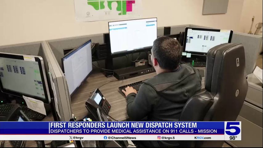 Mission first responders launch new dispatch system