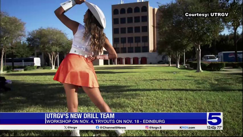 UTRGV's new drill team set to debut in Fall 2025