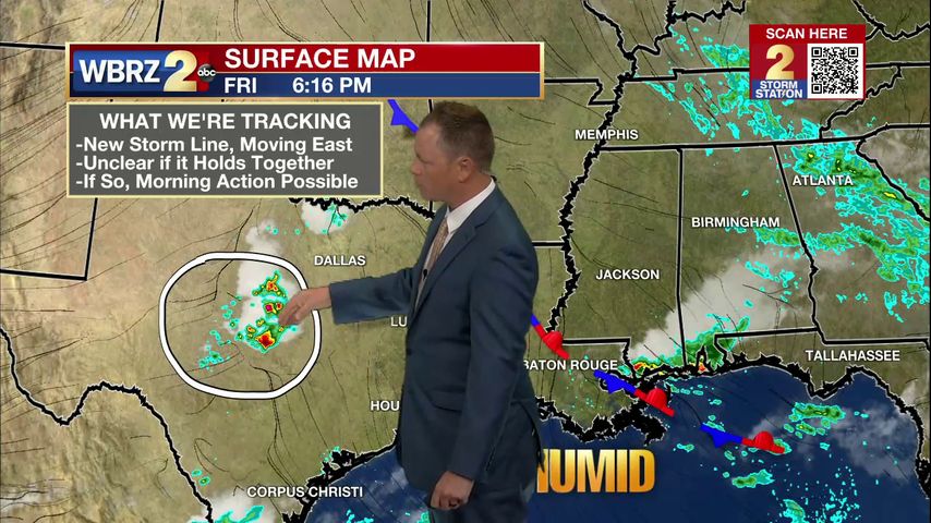 Friday 10pm Weather Update