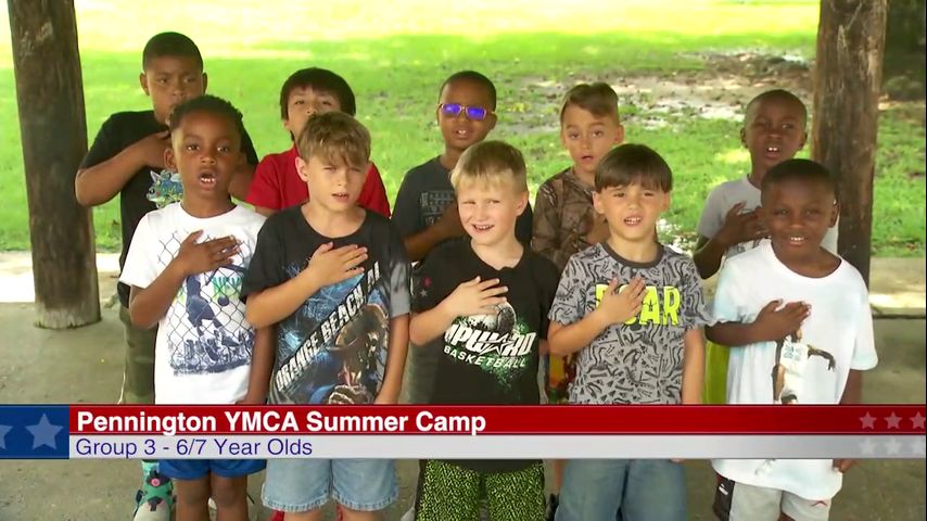 The Pledge of Allegiance: C.B. Pennington YMCA Summer Camp - 6/7 Year ...
