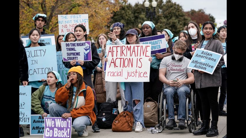 Supreme Court strikes down affirmative action in college admissions ...