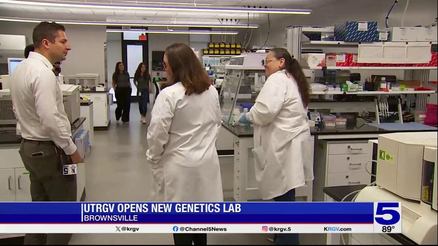 UTRGV opens genetics lab in Brownsville campus