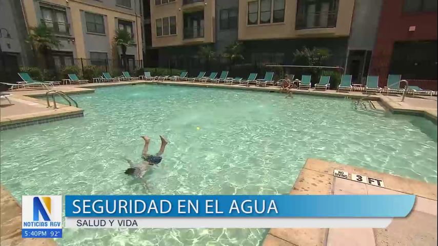 Seguridad en el agua para prevención de accidente de niños