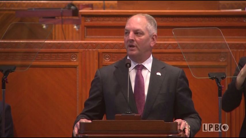 Governor Edwards opens new legislative session with State of the State ...