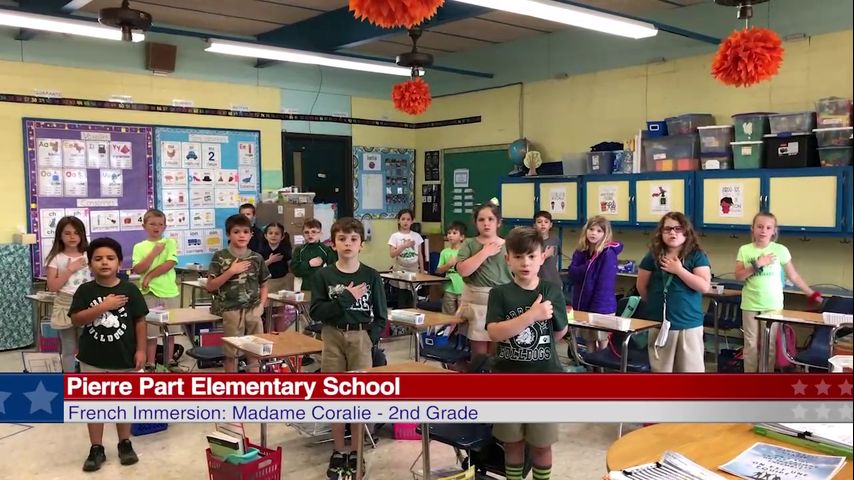 The Pledge of Allegiance: Pierre Part Elementary School - Madame ...