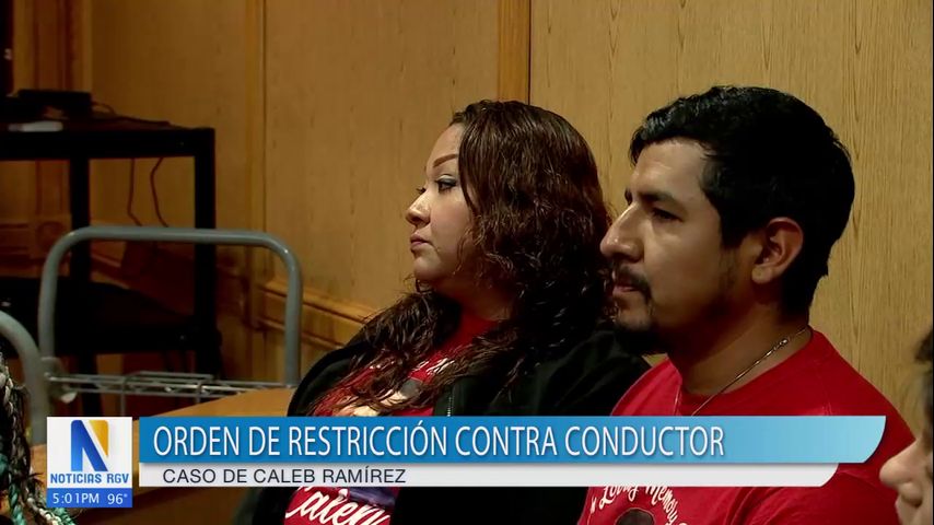 Emiten orden de restricción contra conductor en caso de Caleb Ramírez