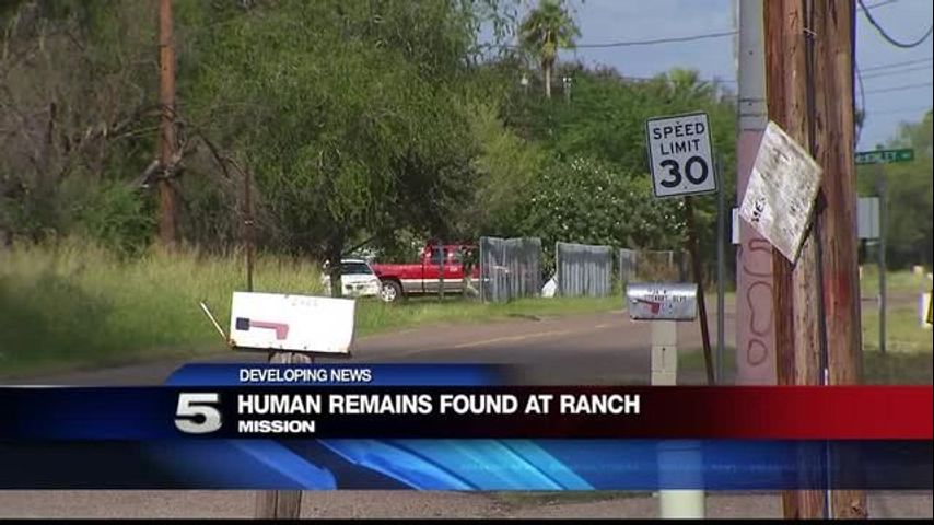 Crime Scene Investigators Find Human Body Parts near Mission