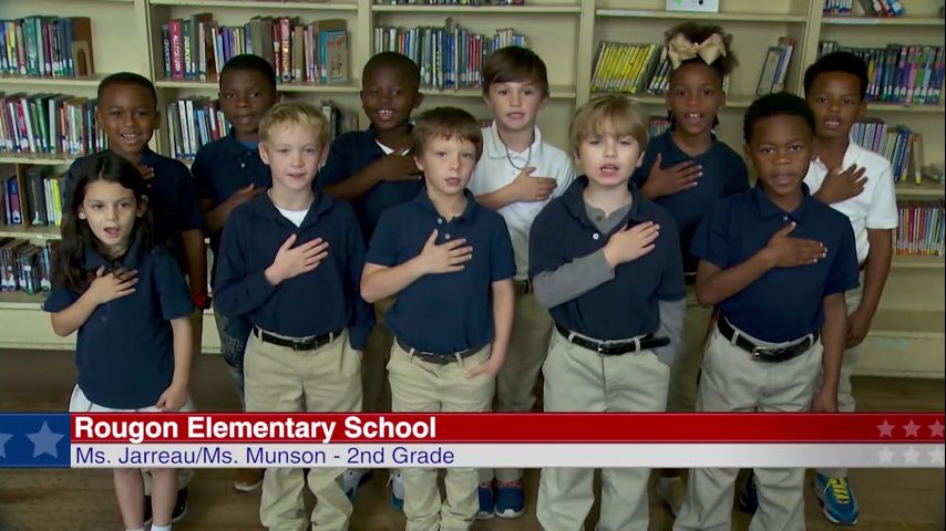 The Pledge of Allegiance: Rougon Elementary - Ms. Jarreau/Ms. Munson ...