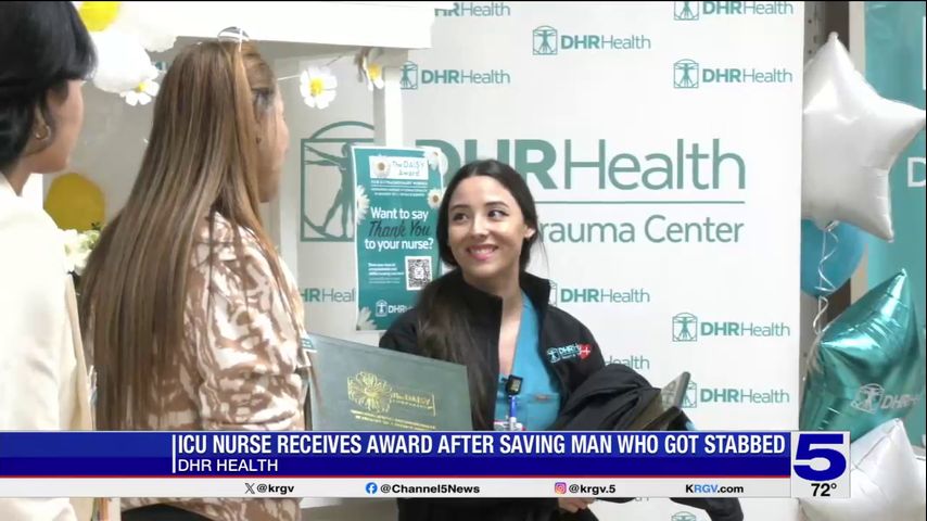 DHR Health nurse recognized after saving McAllen stabbing victim