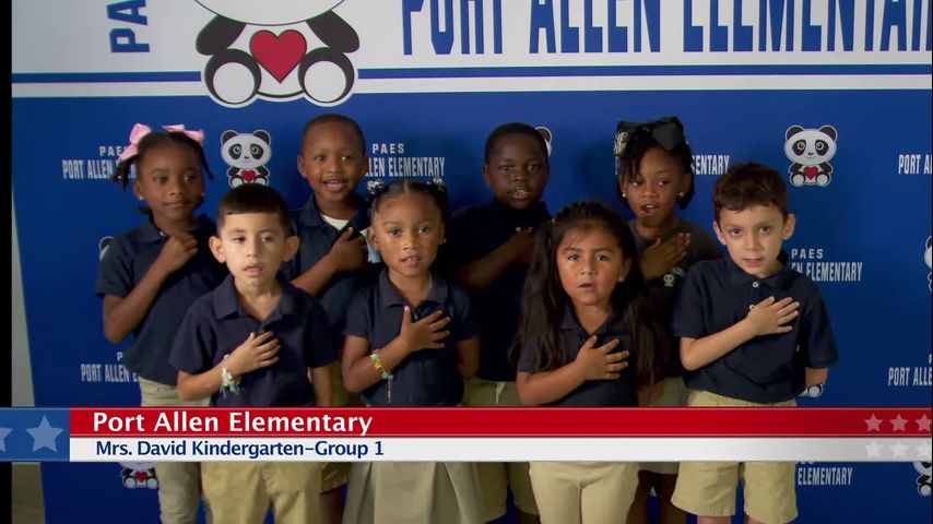 The Pledge of Allegiance - Port Allen Elementary - Mrs. David ...