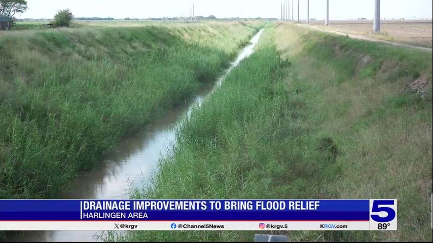 Cameron County to begin $10 million drainage ditch improvement project ...