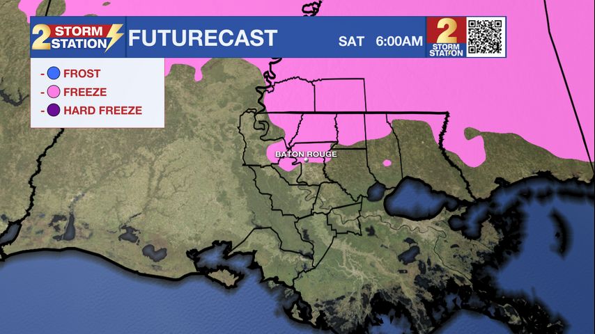 Dec. 20 - Freeze potential this weekend