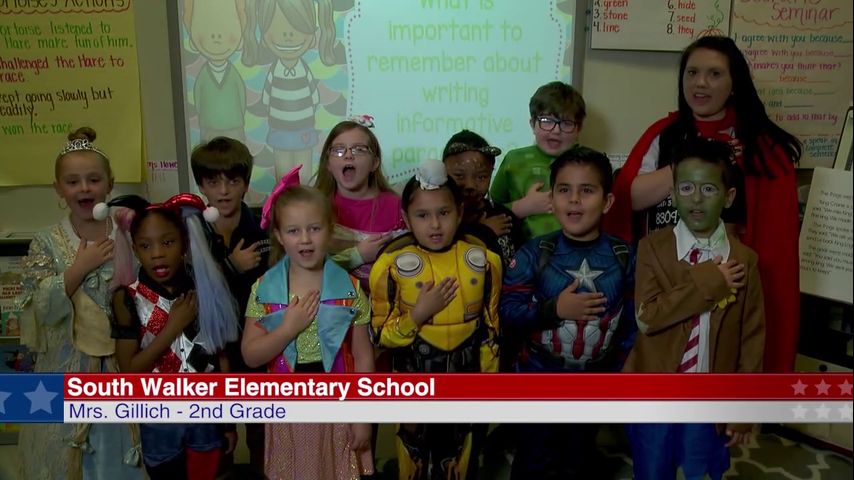 The Pledge of Allegiance: South Walker Elementary School - Mrs. Gillich ...