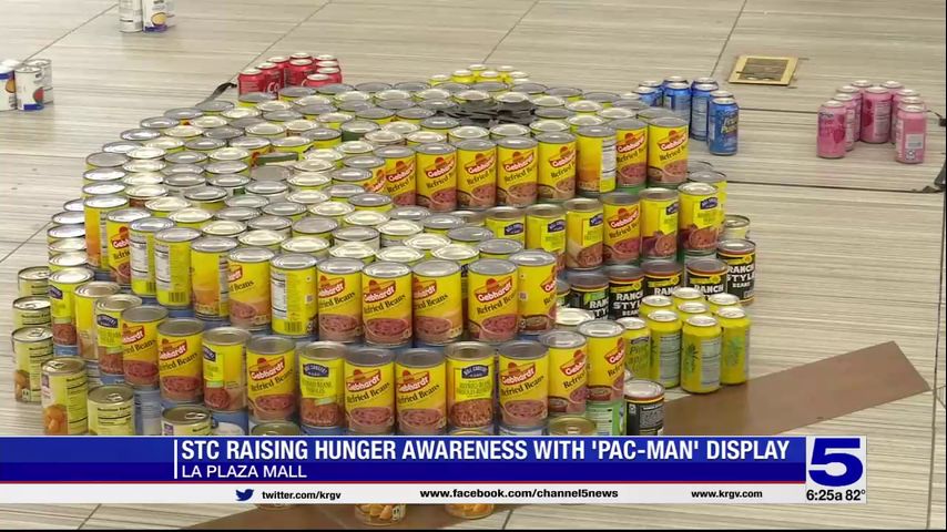 STC raising hunger awareness with Pac-Man display