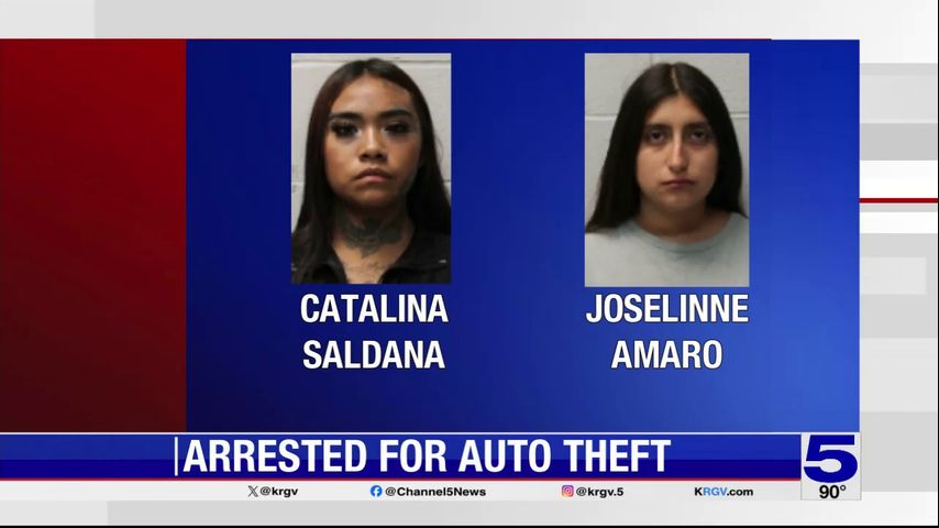 Harlingen police arrest two women in connection with stolen vehicle ...