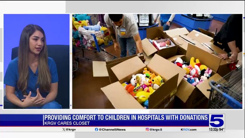 KRGV Cares Closet provides comfort to children in hospitals through ...