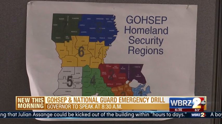GOHSEP to lead Emergency response exercise