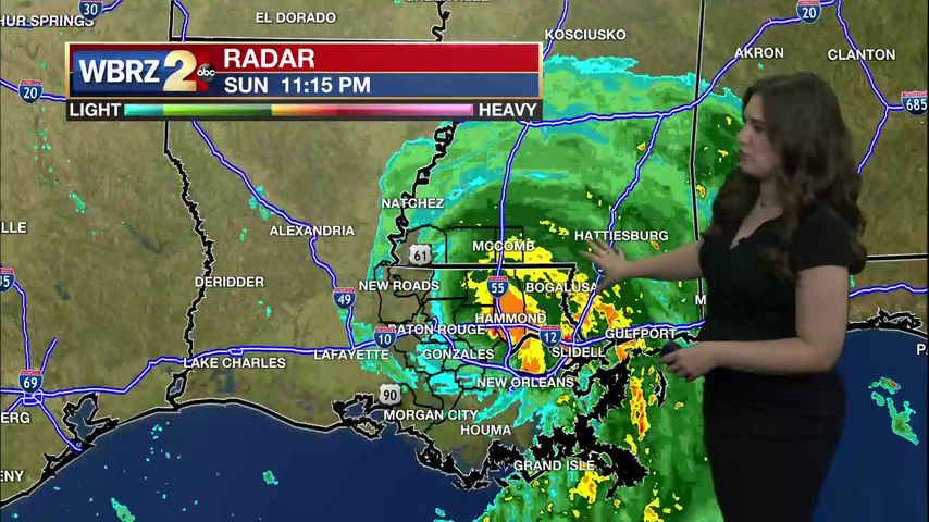 Monday 7 am Weather Update