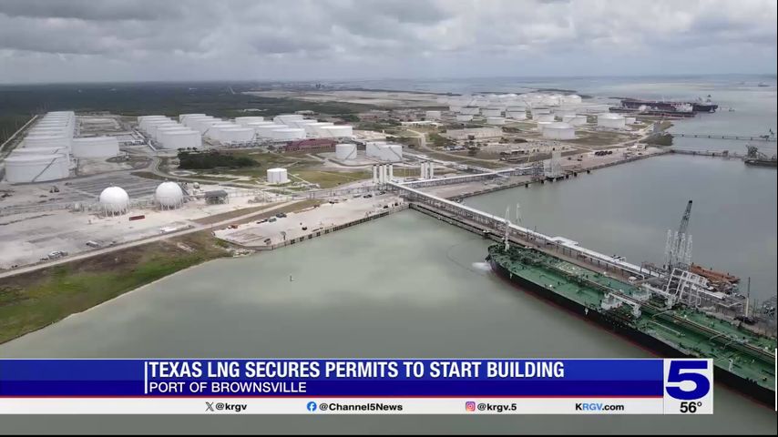 Texas LNG secures permits to start building at the Port of Brownsville
