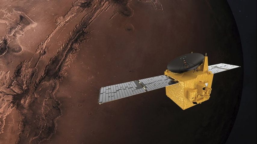 Arab spacecraft enters orbit around Mars in historic flight
