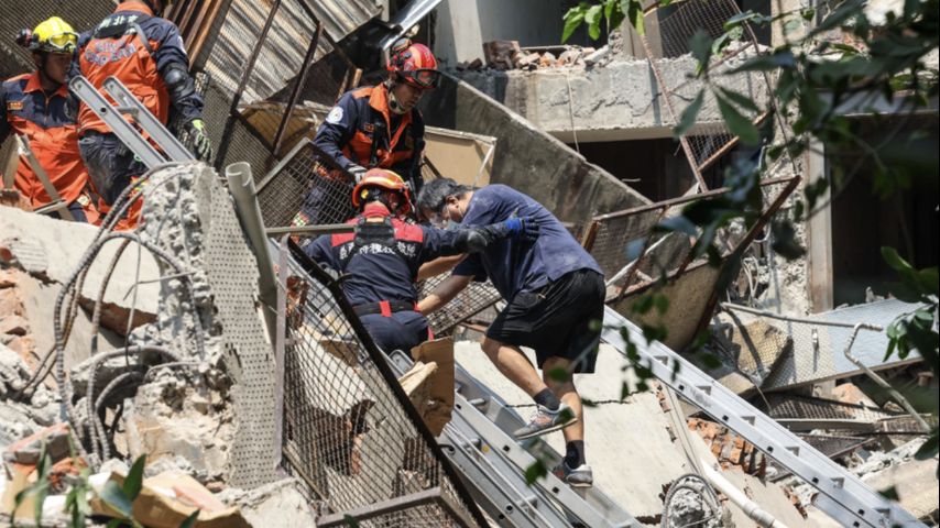 Strongest earthquake in 25 years rocks Taiwan, killing 9 people
