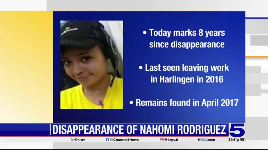 Eight years after her disappearance, Harlingen police continue to look ...