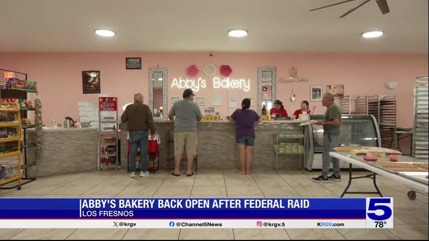 Abby's Bakery reopens following ICE raid