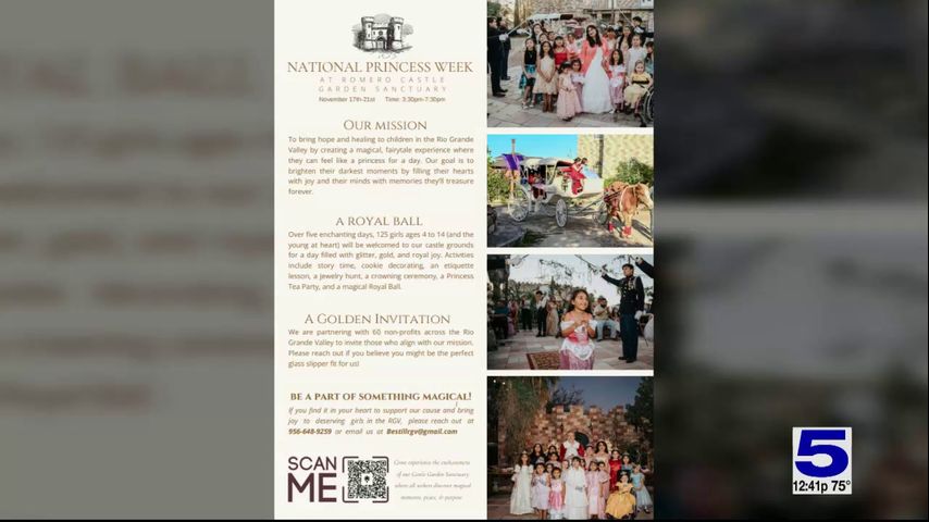 National Princess Week to be held at Alamo garden sanctuary