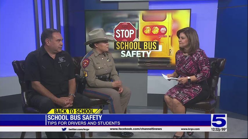 Weslaco ISD & DPS school bus safety tips for drivers and students