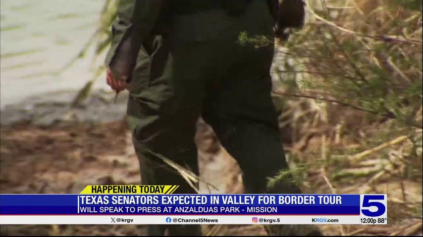 Texas senators conducting border tour in the Valley