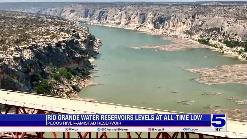 Valley Without Water: Low water levels at Falcon Lake causing concern