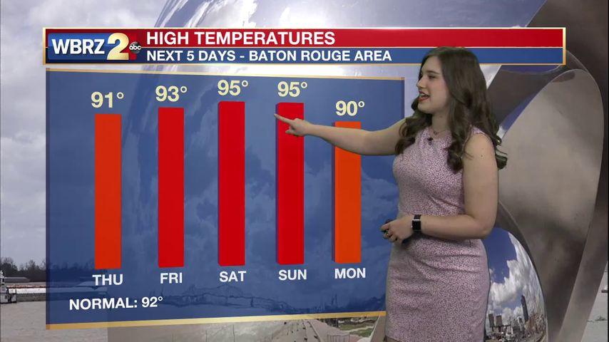 Wednesday morning video forecast
