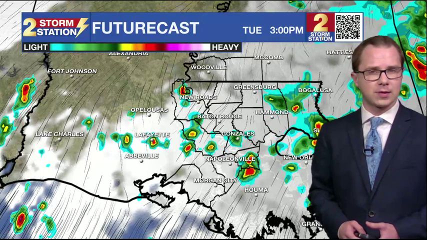 Tuesday Midday Video Forecast