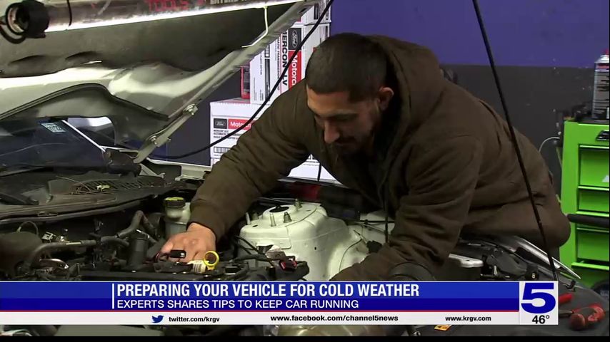Expert shares tips on how to prepare your vehicle for cold weather