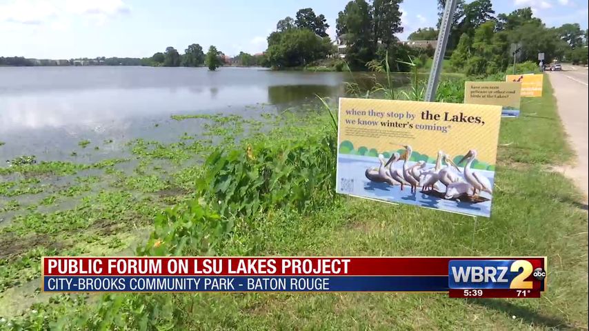 Public forum on LSU Lakes project