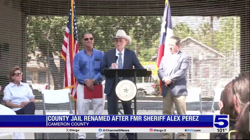 Cameron County jail renamed after former sheriff
