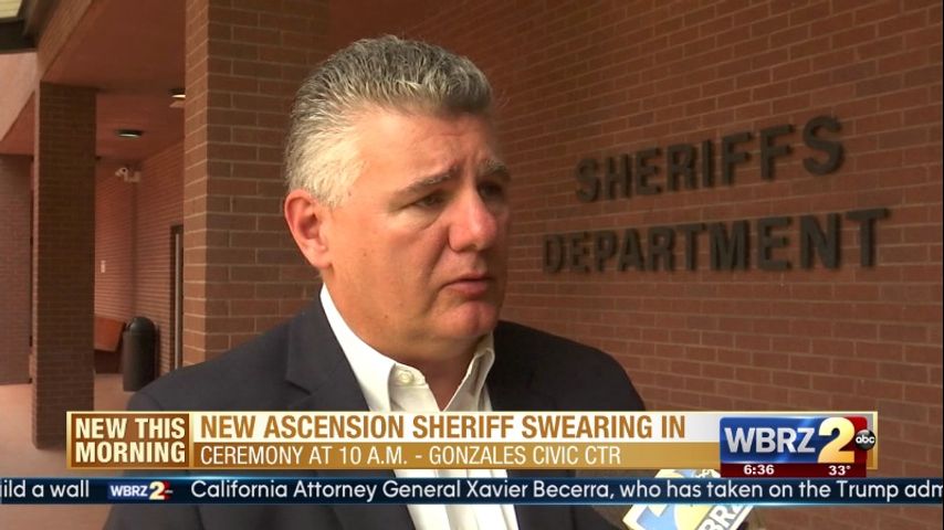Bobby Webre inaugurated as Ascension Parish Sheriff