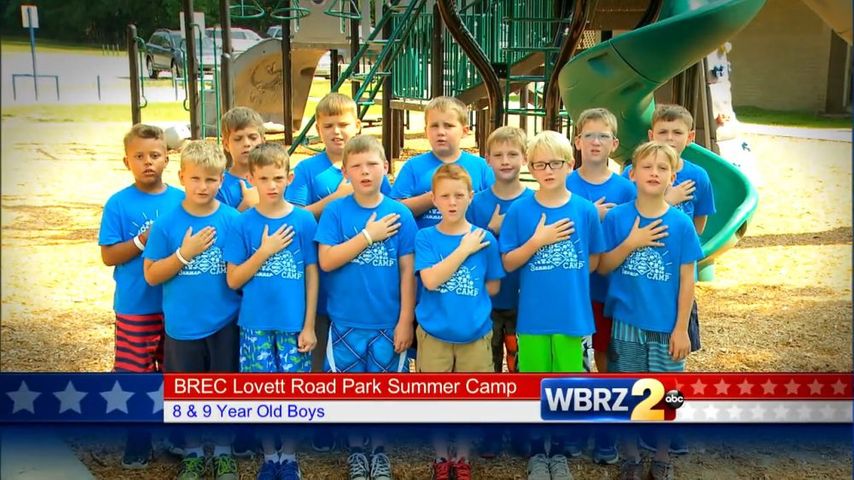 BREC Lovett Road Park Summer Camp- 8 & 9 Year Old Boys