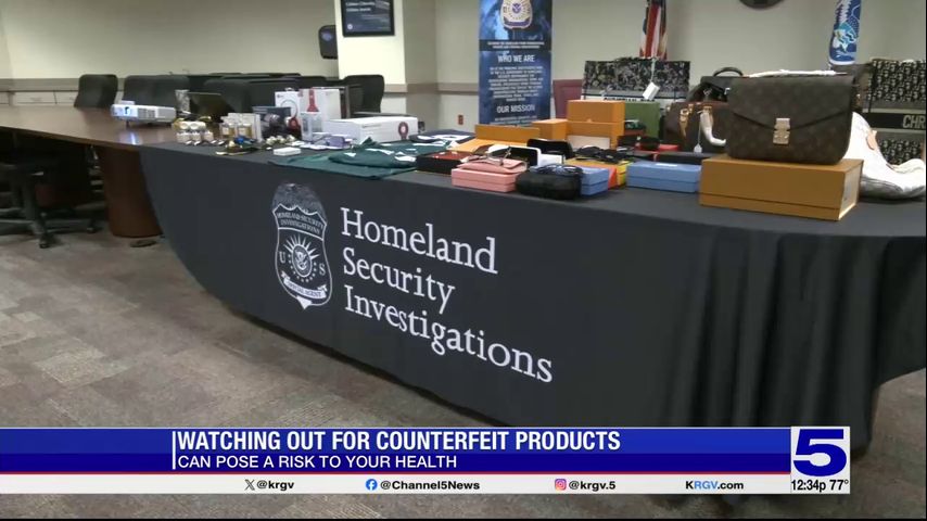 HSI warns shoppers to watch out for counterfeit products