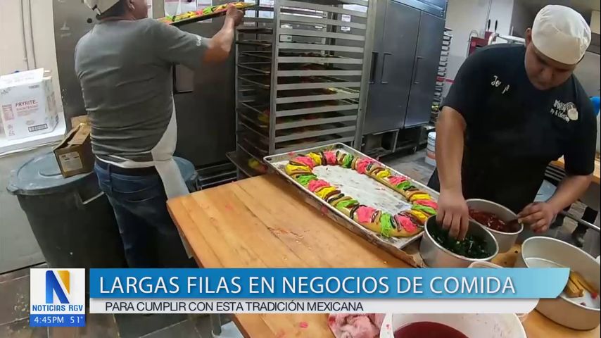 Se forman largas filas en negocios de comida para cumplir con la ...