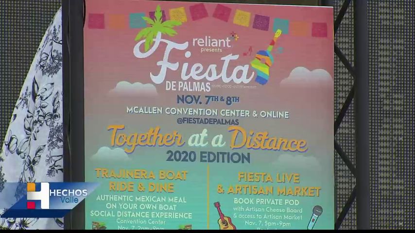 Tradicional fiesta de Palmas en McAllen regresa aún con la pandemia