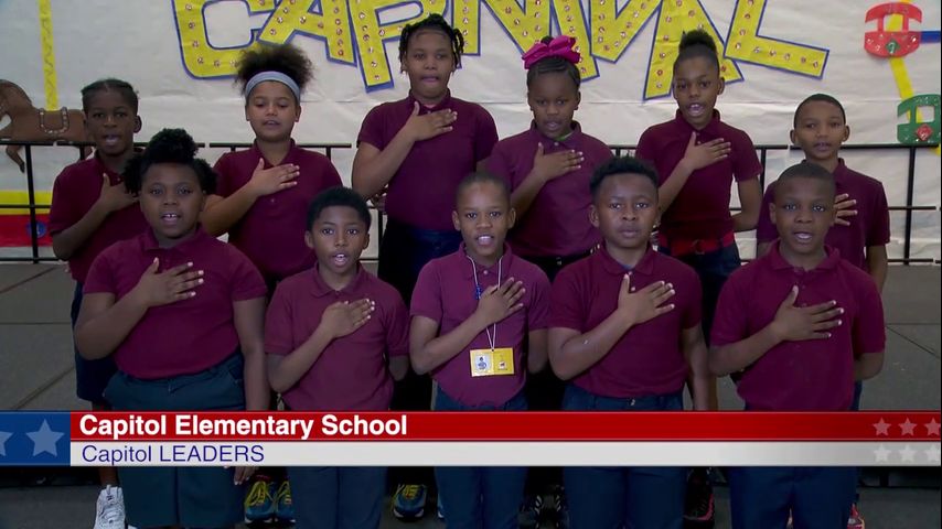 The Pledge of Allegiance: Capitol Elementary School - Capitol LEADERS