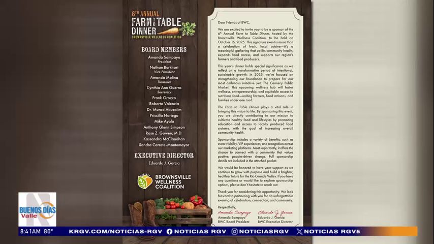 Programas de alimentación saludable en el Valle