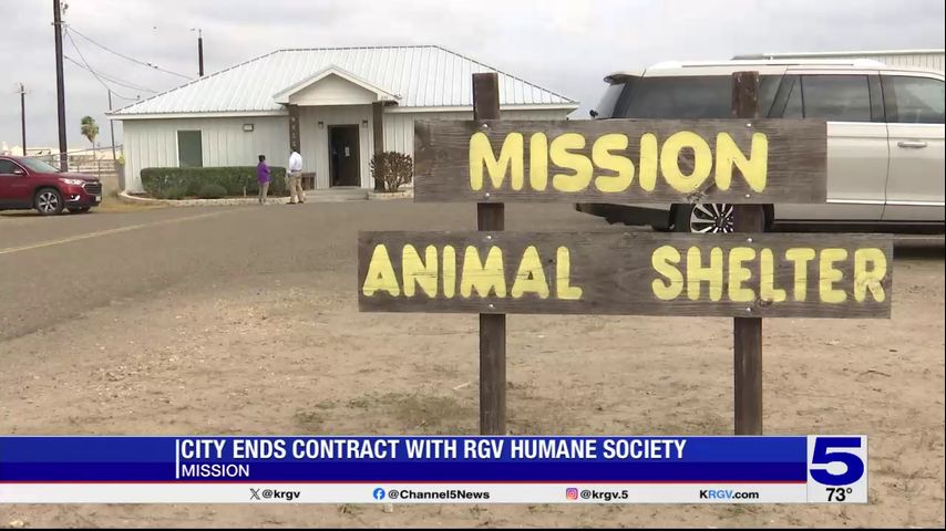 City of Mission ending partnership with RGV Humane Society