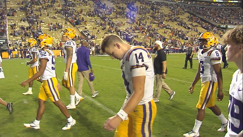 LSU Post Game Auburn Wrap