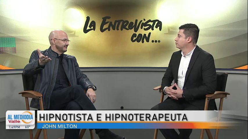 La Entrevista: John Milton canaliza su talento hacia la hipnoterapia