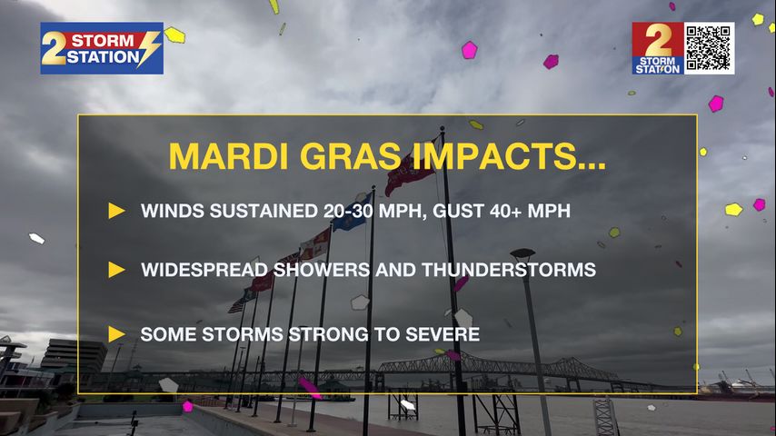 Mar. 3 - Busy Mardi Gras with severe weather, thunderstorms, and high ...